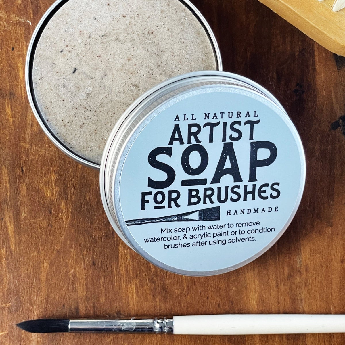 All Natural Artist Soap for Brushes | Jesse Petersen Art